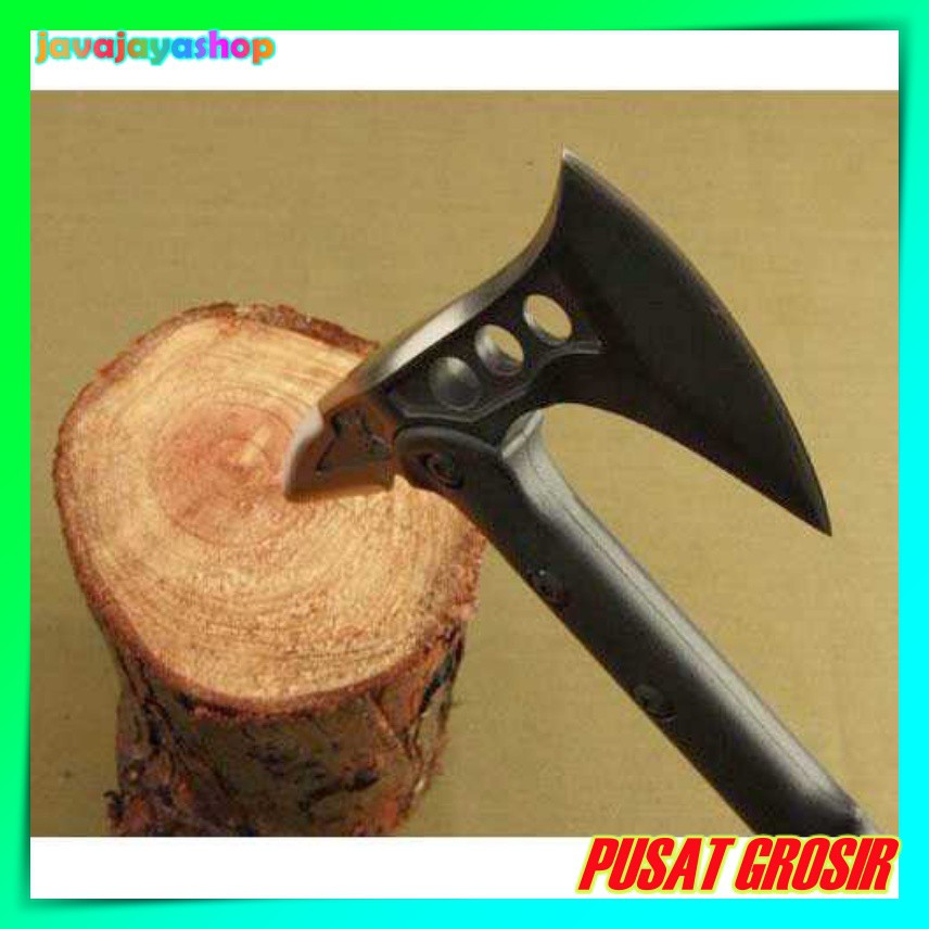 Jual Kapak Dual-Blade Tomahawk Stainless Steel | Shopee Indonesia