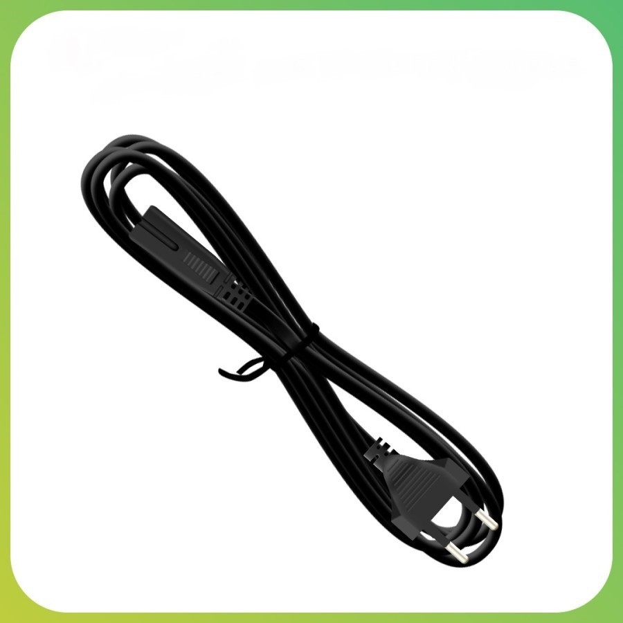 Jual Kabel power printer angka 8 2 lubang 1.5 meter - Cable Power cord ...