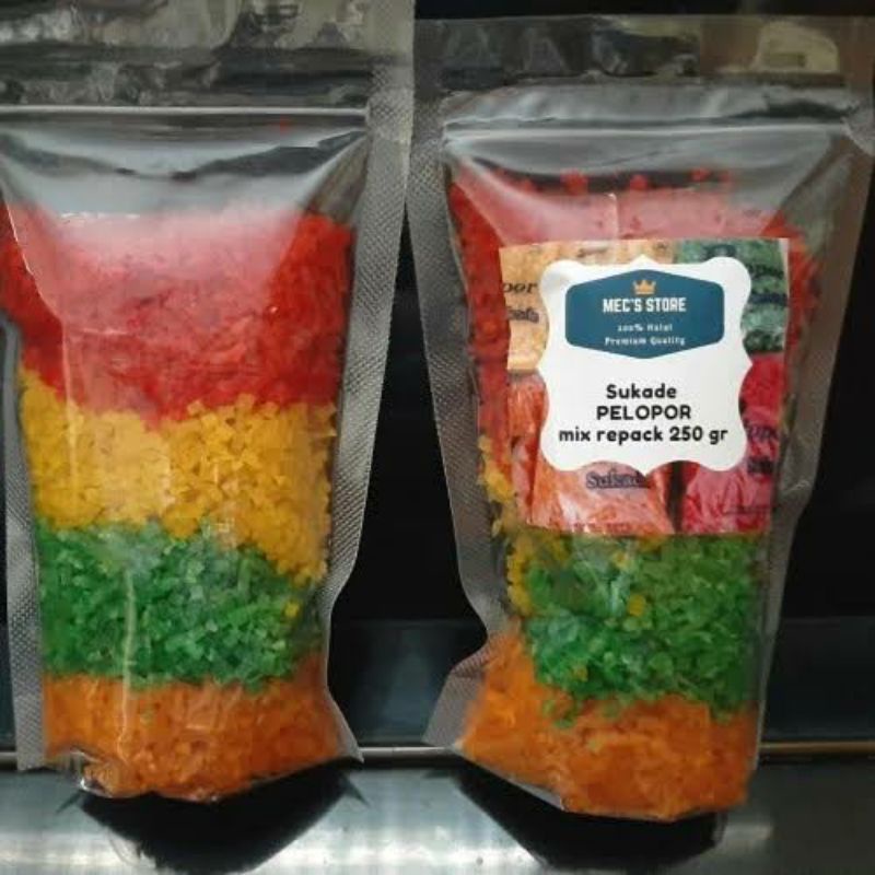 Jual Sukade Mix Campur 250gr Repack | Shopee Indonesia