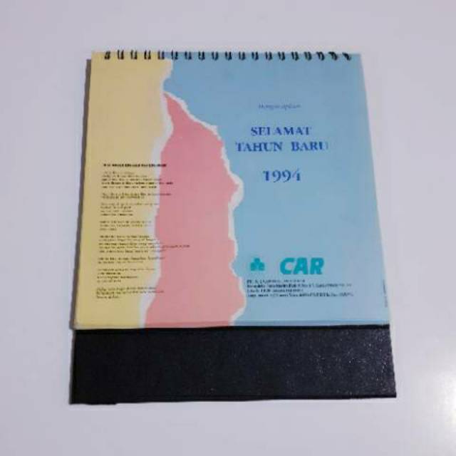 Jual Tahun 1994 Koleksi Kalender Meja Jadul | Shopee Indonesia