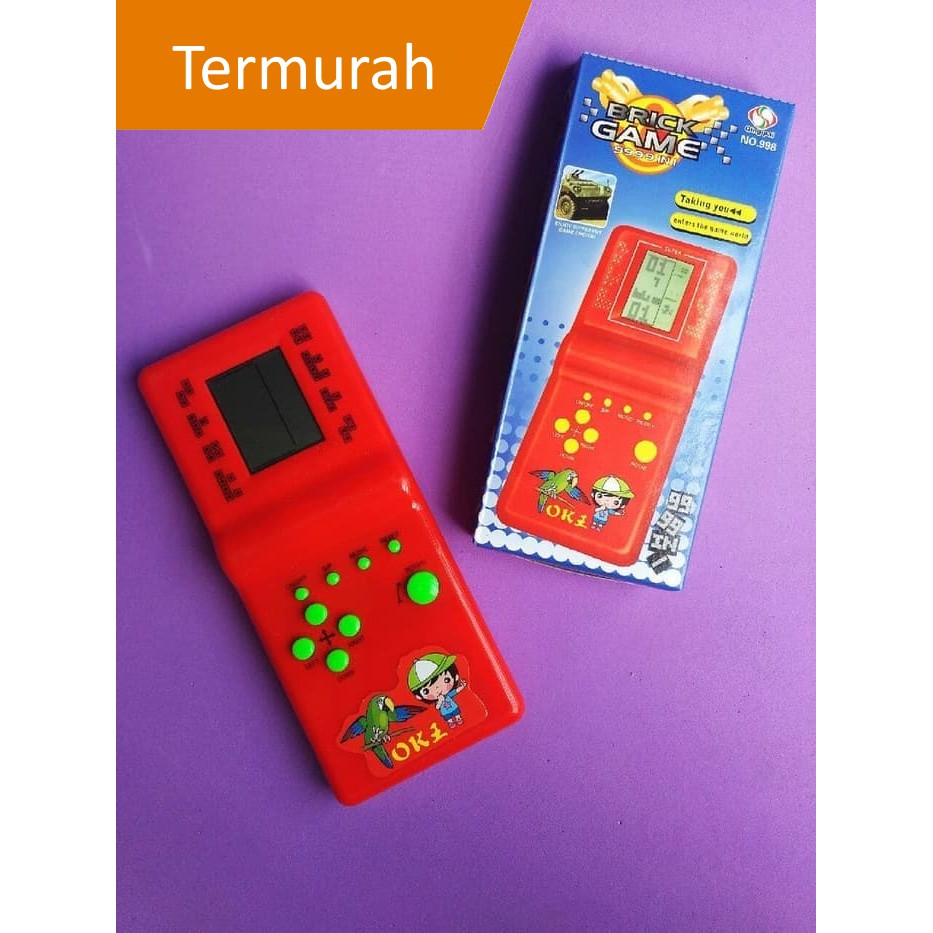Jual Mainan Brick Game Tetris (Mainan Jadul Generasi 90an ) {{S03 ...