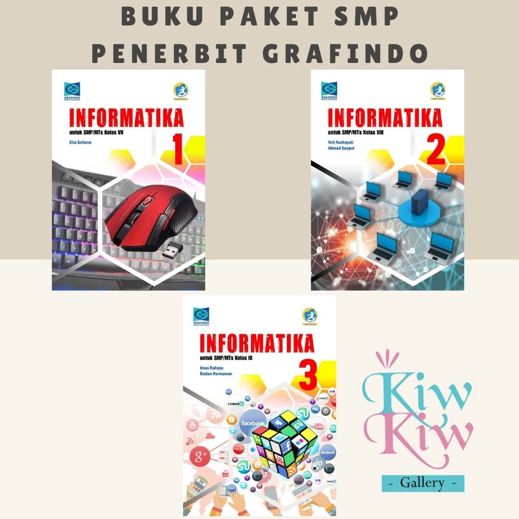 Jual Buku Informatika Kelas 7, 8, 9 SMP Kurikulum 2013 Revisi - Facil Grafindo | Shopee Indonesia