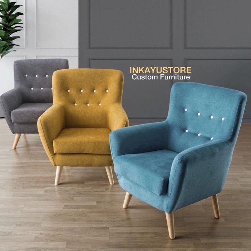 Jual SOFA SINGLE MINIMALIS CANTIK | SOFA SINGLE CANTIK TERBARU | SOFA ...