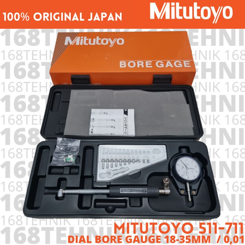 Jual Mitutoyo 511 711 Dial Bore Gauge 18 35 0 01mm Cylinder Bore Gage