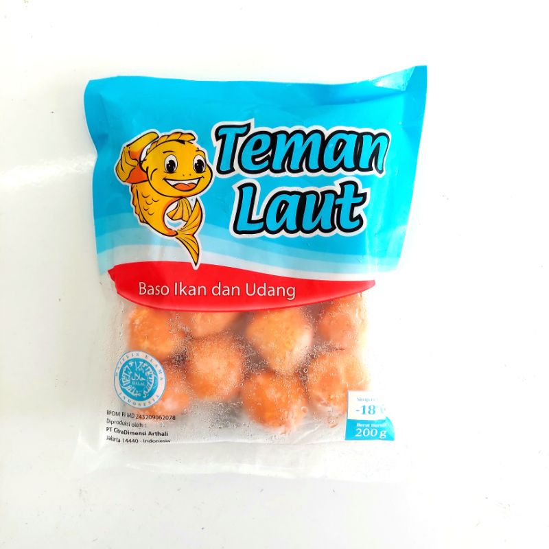 Jual Teman Laut Bakso Udang 200g | Shopee Indonesia