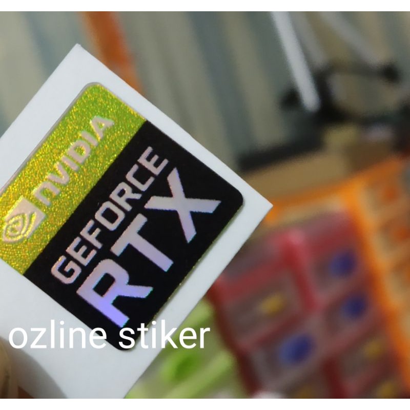 Jual stiker nvidia rtx untuk pc, laptop, notebook | Shopee Indonesia
