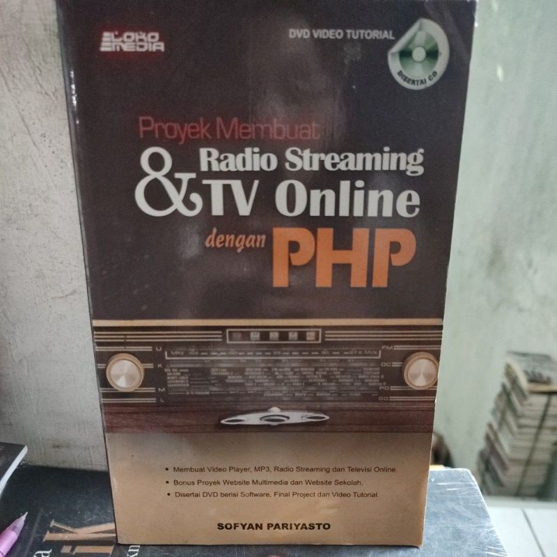 Jual proyek membuat radio streaming & tv online dengan php, bonus cd ...