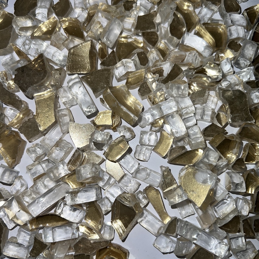 Jual Pecahan Kaca Batu Kristal Glass Mirror Stone Flakes Crystal Chips ...