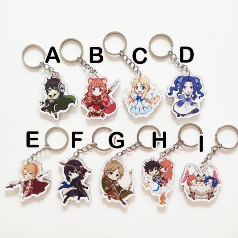 Jual Keychain Anime Tate no Yuusha no Nariagari 2 The Rising of the ...