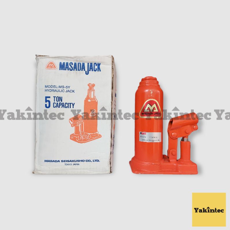 Jual Dongkrak Botol Hidrolik Mobil dan Truck / Hydraulic Jack MASADA ...