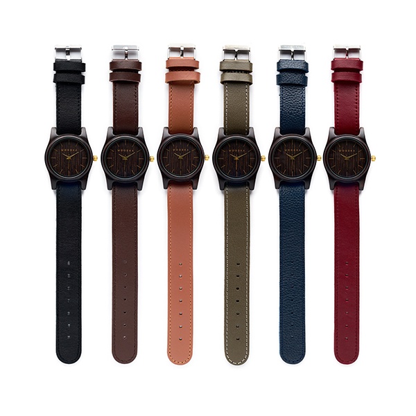 Jual Woodka Mini Loca Sonokeling Classic & Classic Leather Strap | jam ...
