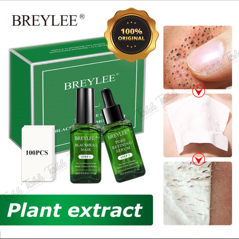 Jual [ORI READY] BREYLEE BLACKHEAD REMOVAL MASK (Masker Pencabut Komedo ...