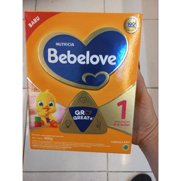 Jual Bebelove nutricia 1/2 susu formula 400gram | Shopee Indonesia