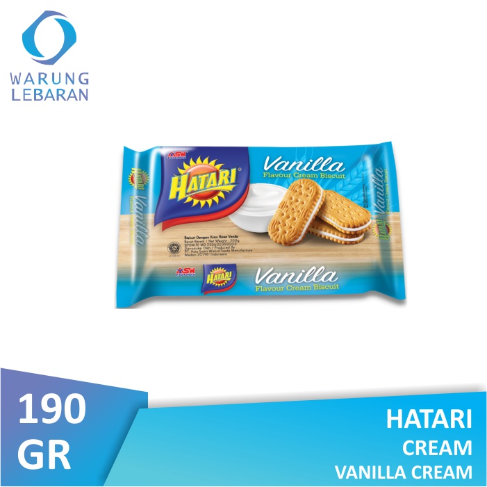 Jual Hatari Vanilla Cream 190gr | Shopee Indonesia