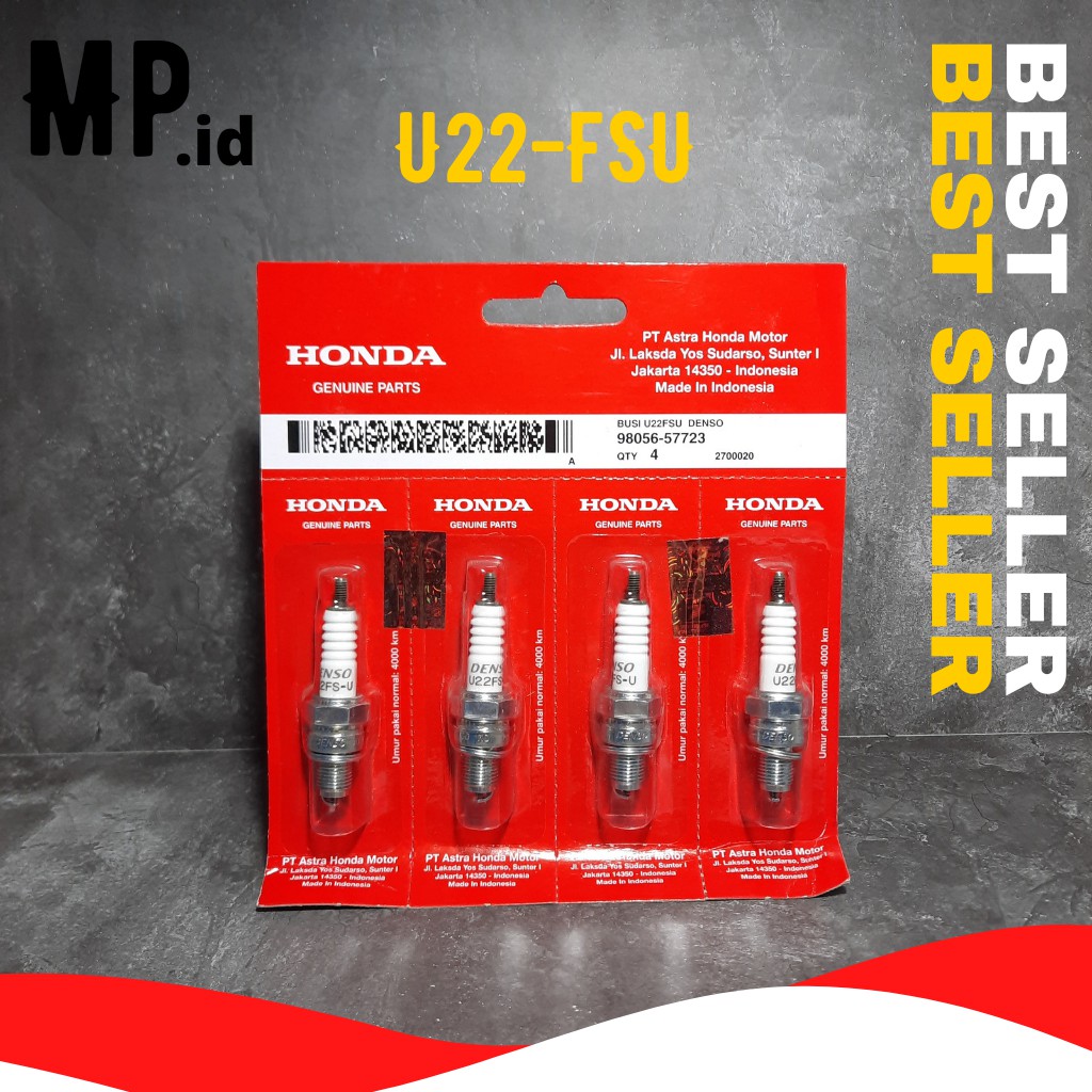 Jual BUSI HONDA U22FSU Original asli AHM | Grand Revo Astrea Legenda ...