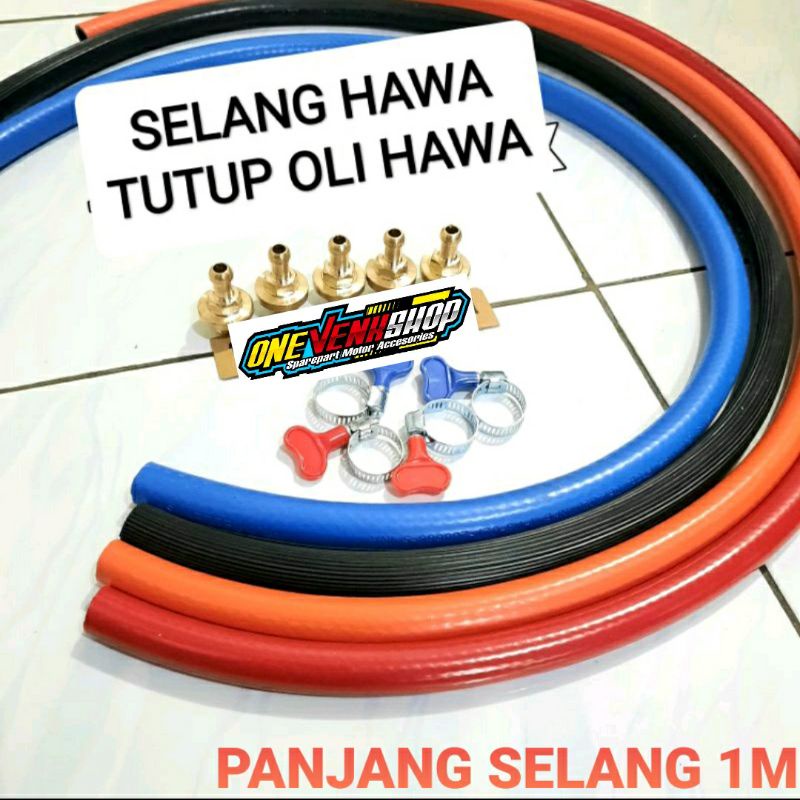 Jual TUTUP OLI HAWA SELANG HAWA RACING 1METER HONDA YAMAHA SUZUKI ...