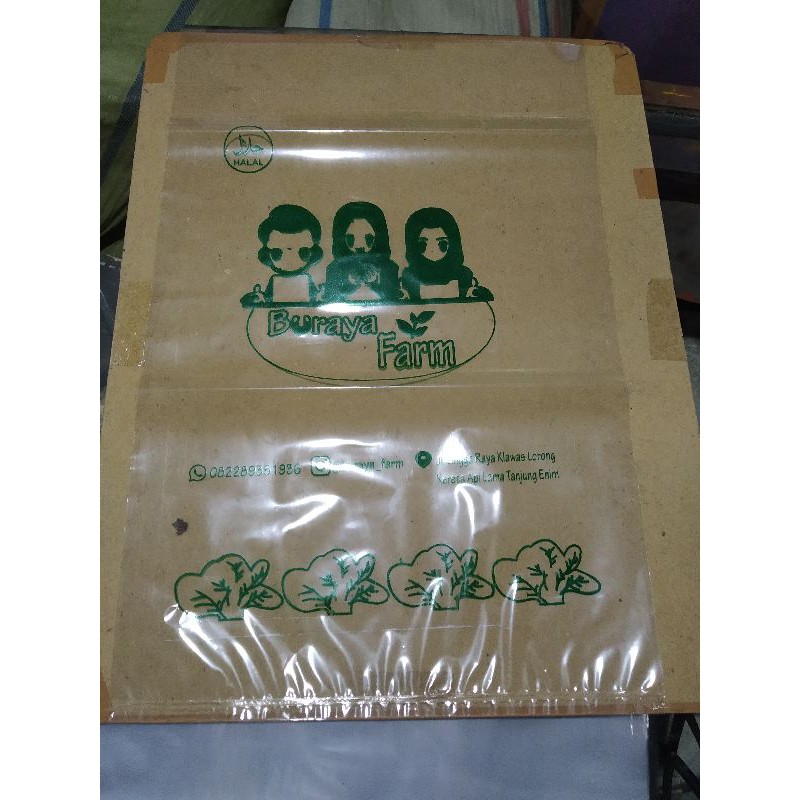 Jual plastik kemasan, plastik sayur hidroponik, plastik bening, kantong ...