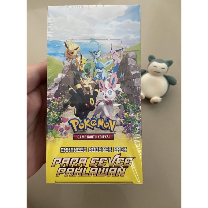 Jual Buruan beli] Para Eevee Pahlawan Booster Box s6a pokemon TCG indonesia Eevee Heroes ...