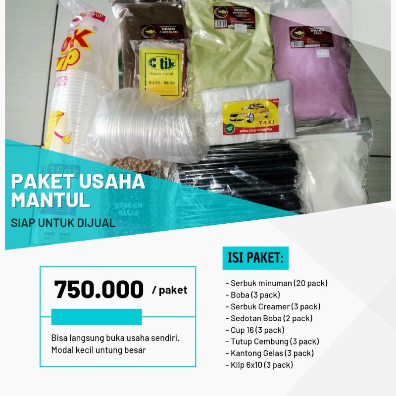 Jual Paket usaha minuman/Paket minuman es boba | Shopee Indonesia