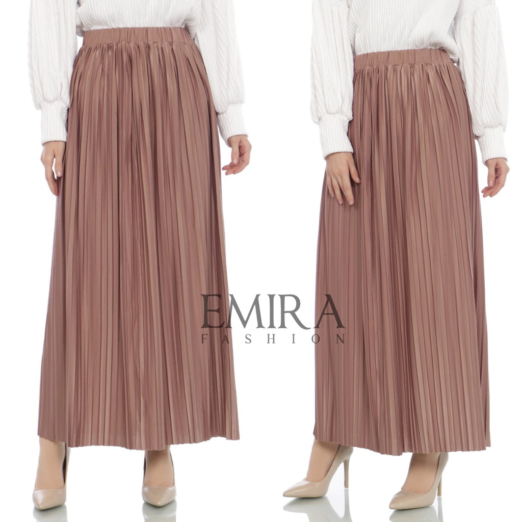 Jual EMIRA ROK PLISKET PANJANG PREMIUM MODEL LURUS ALL SIZE JUMBO MUAT SAMPAI BB 80 KG | Shopee ...