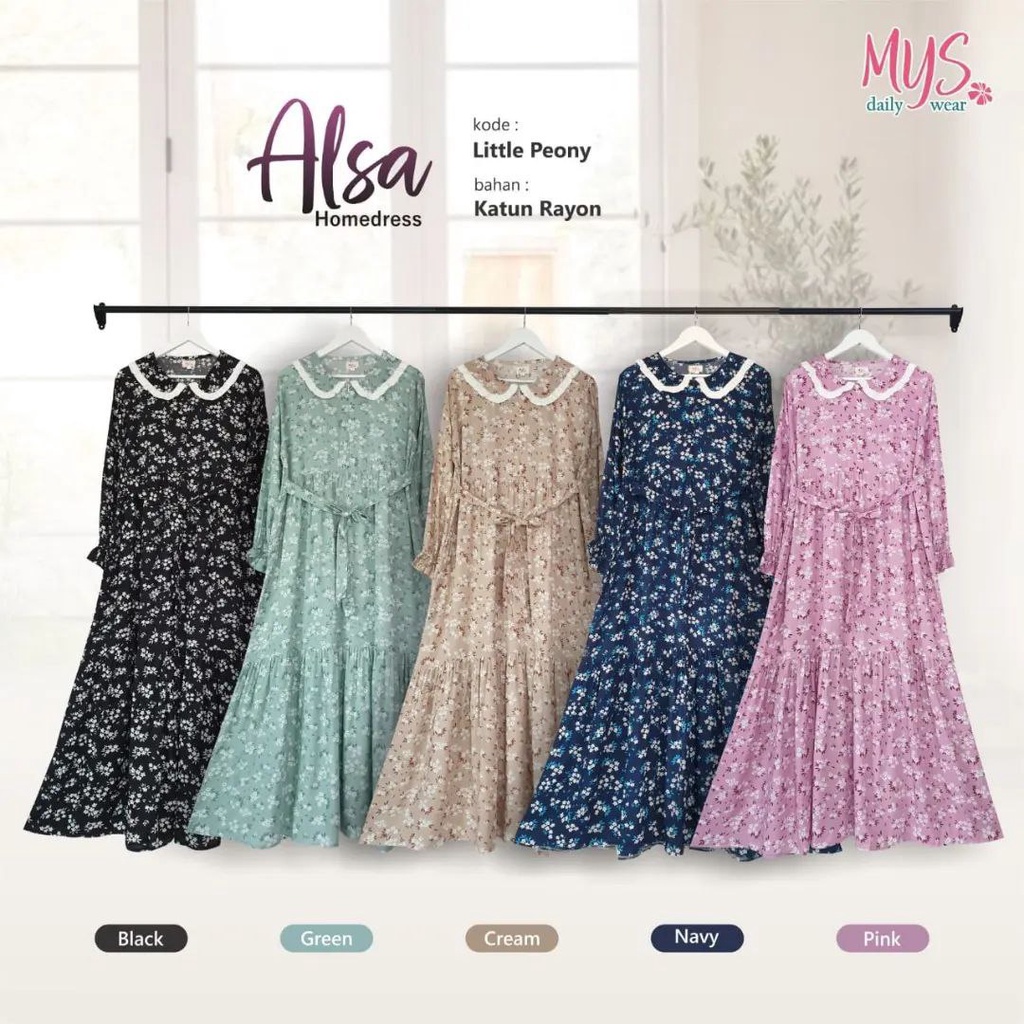 Jual Home Dress Alsa by MYS | Shopee Indonesia