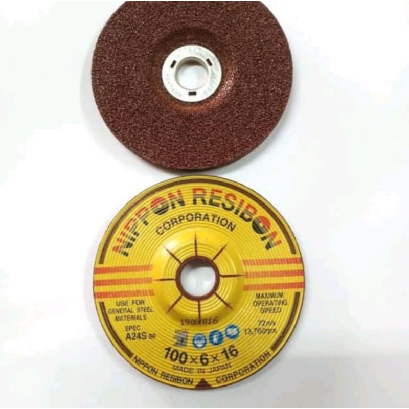Jual NIPPON RESIBON / batu gerinda polesoriginal | Shopee Indonesia