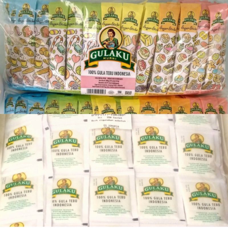 Jual Gulaku Sticks / Gula Stik 250 sachet @ 8 gr (ed JUNI 2025 ...