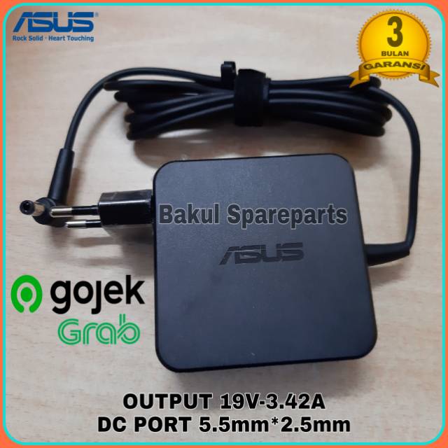 Jual Charger Adaptor Original Laptop Asus A455 A455L A455LA A455LB A455LD 19V-3.42A | Shopee ...