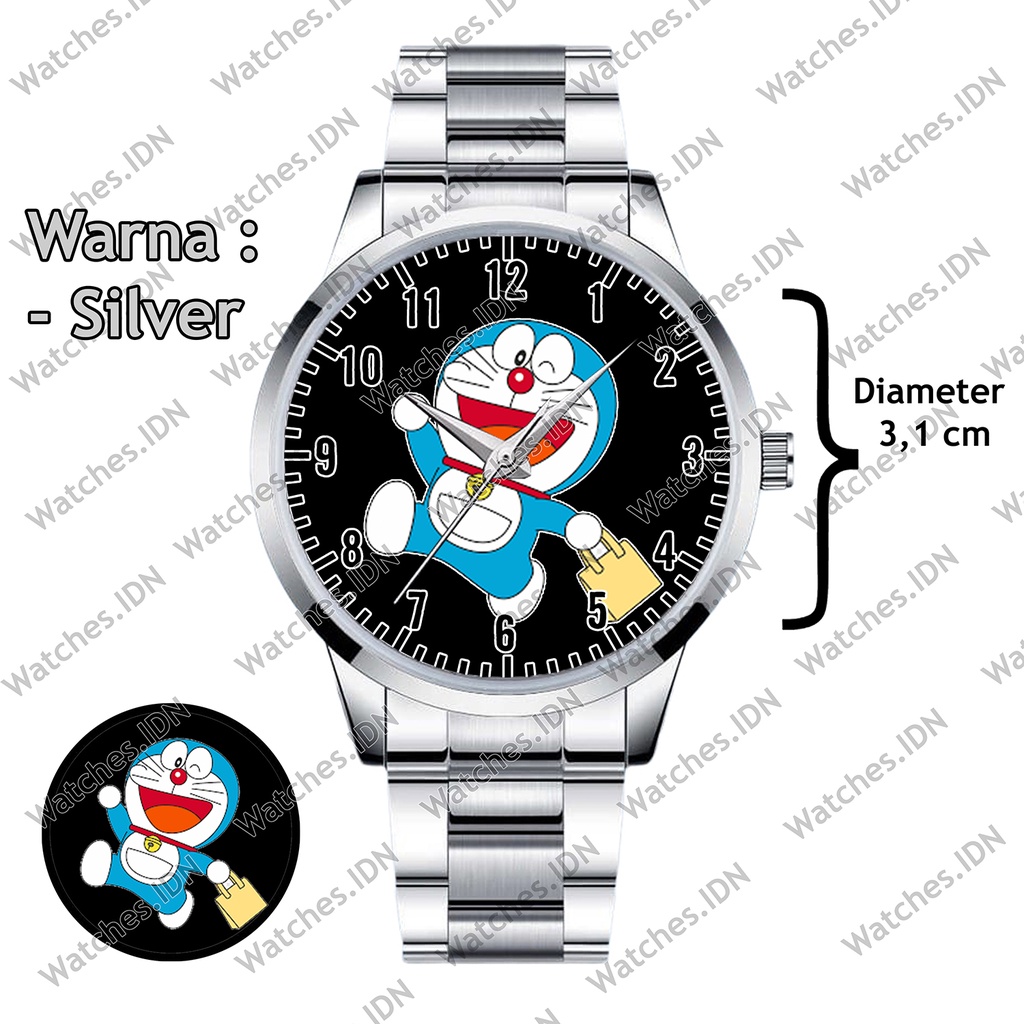 Jual Jam Tangan Cewek Model Rantai Karakter Doraemon Lucu Model Terbaru ...