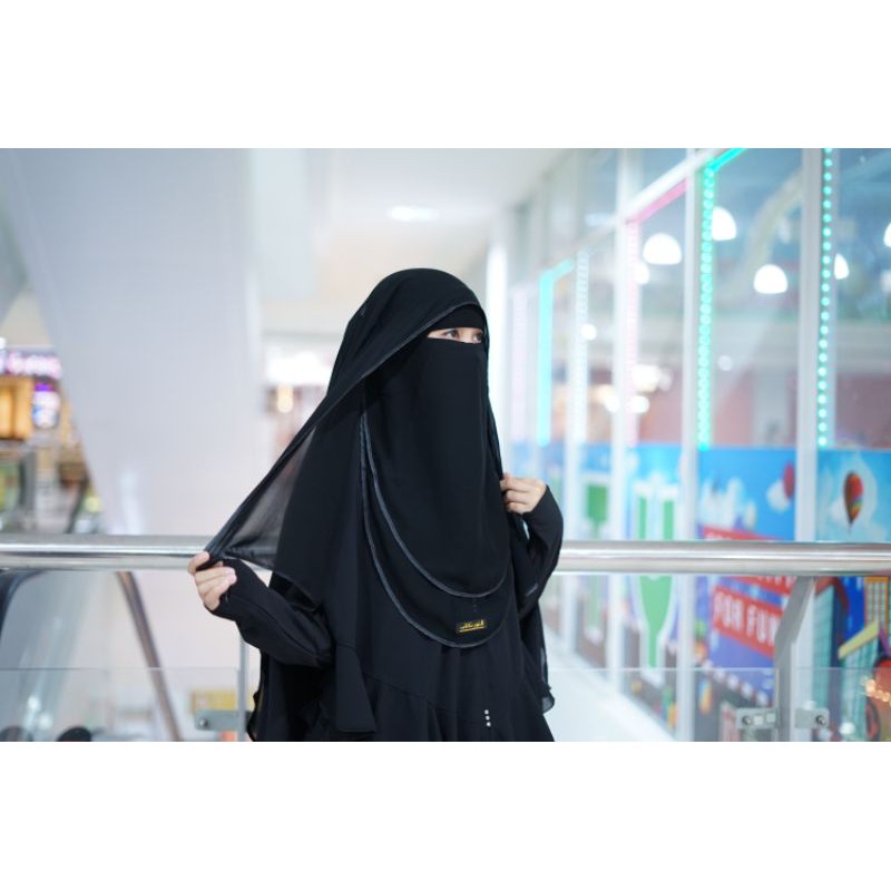 Jual Niqab butterfly KANCING SHANGHAI cadar yaman cadar al noor niqob ...