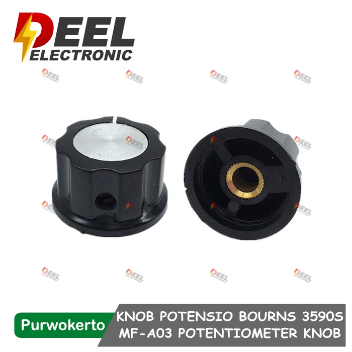 Jual KNOP POTENSIO BOURNS 3590S MF-A03 POTENTIOMETER MULTITURN KNOB ...