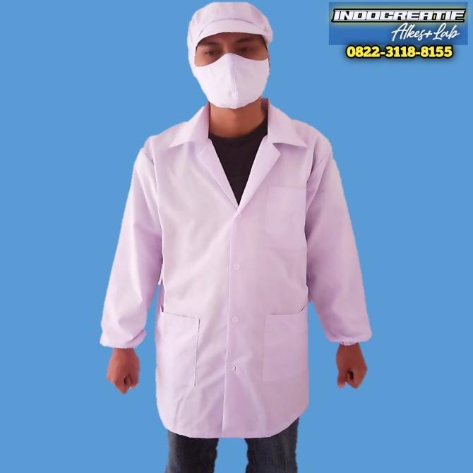 Jual Jas Lab Laboratorium Baju Karyawan Produksi Pabrik Makanan ...