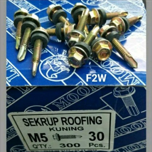 Jual 50 pcs Baut Roofing 3 cm 30 mm | Shopee Indonesia