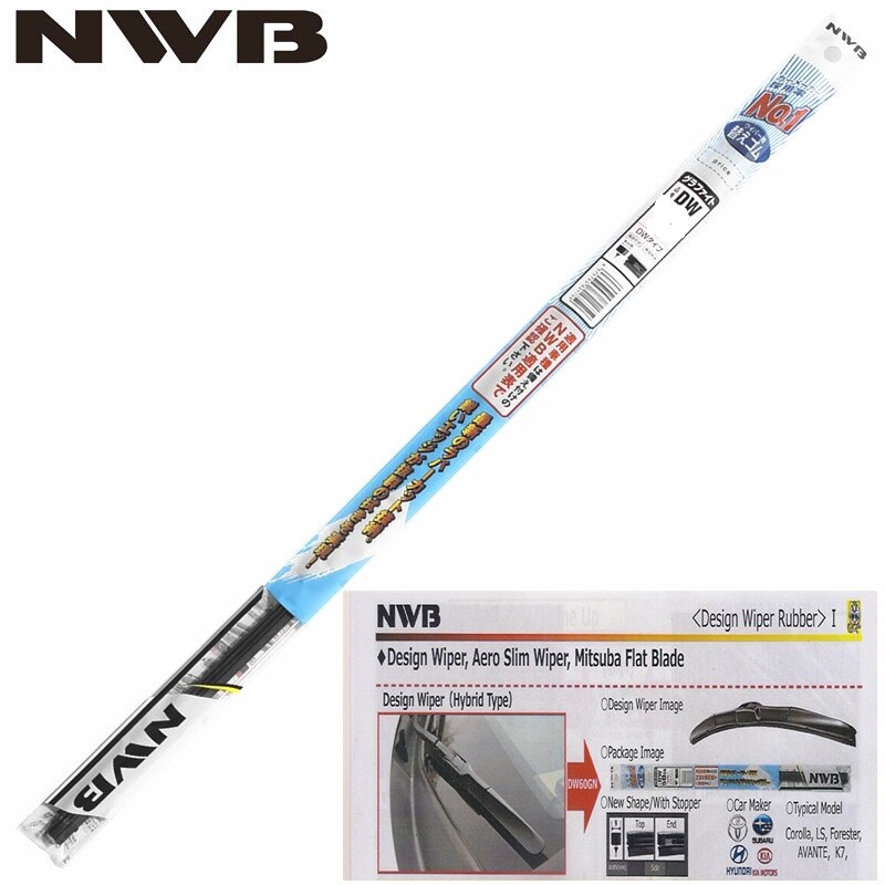 Jual refill karet wiper Toyota hiace nu-24 inch nwb dw60gn -66315 | Shopee Indonesia