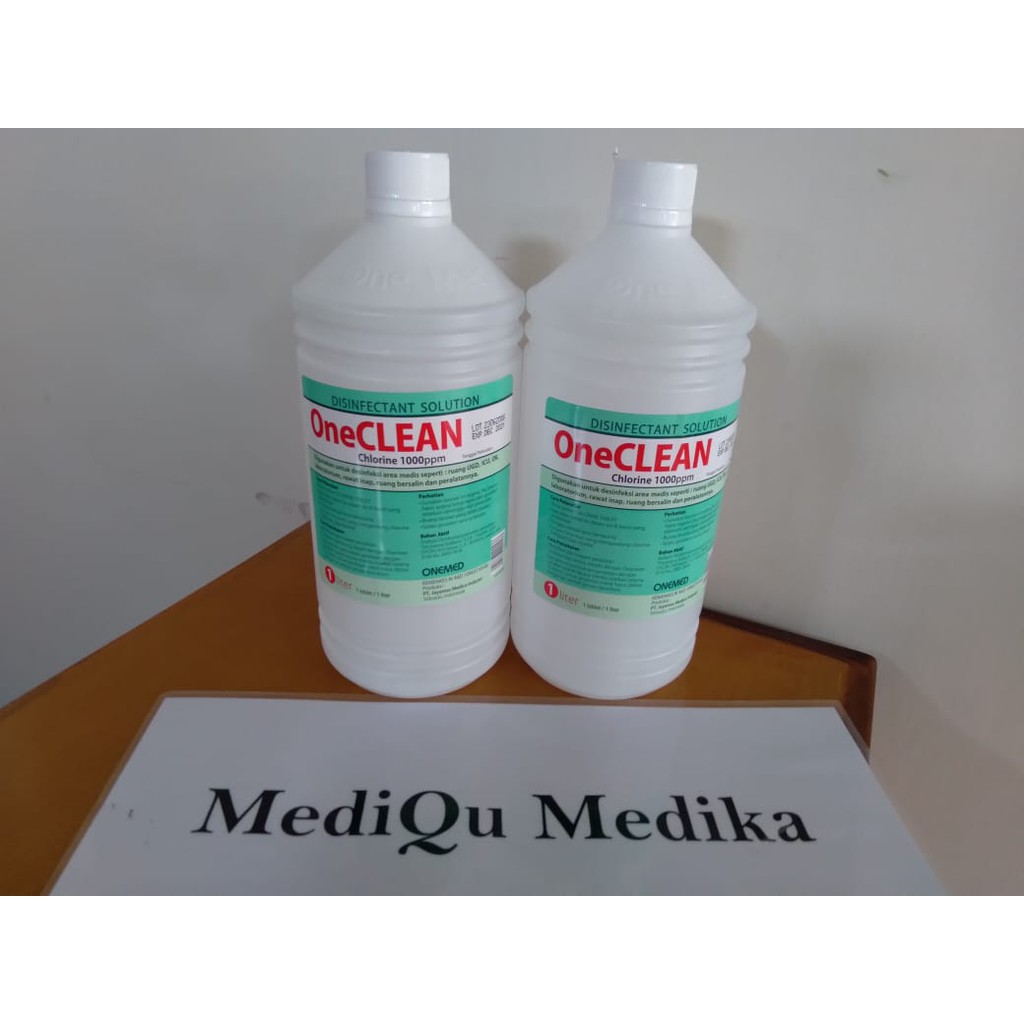 Jual Disifektan one clean 1L / one clean 1L onemed (plus chlorine ...