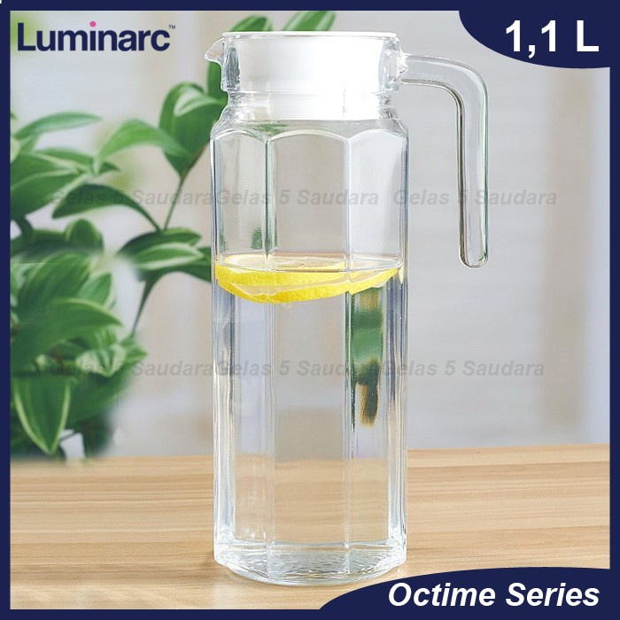 Jual Luminarc Pitcher Octime 1,1 Liter - Pitcher dan Tutup - Pitcher ...