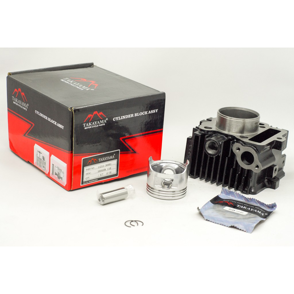 Jual Original Cylinder Block Assy + Piston + Ring Blok Shogun 110 ...
