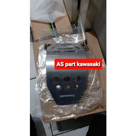 Jual Skid plate skid plat engine guard pelindung mesin w175 tr original ...