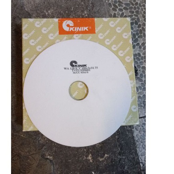Jual grinding wheel surface kinik 180 x 3 x 31.75 / 120 K V batu poles ...