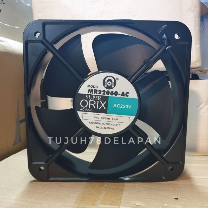 Jual Fan Orix MR22060-AC 220V 0.45A 20CM | Shopee Indonesia