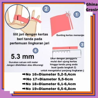 Jual Cincin Couple Perak S925 Nikah Ring Adjustable Anti Karat Cicin ...