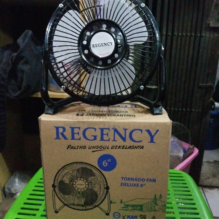 Jual REGENCY : KIPAS ANGIN BESI 6 INCH TORNADO FAN DELUXE 6" BALING ...