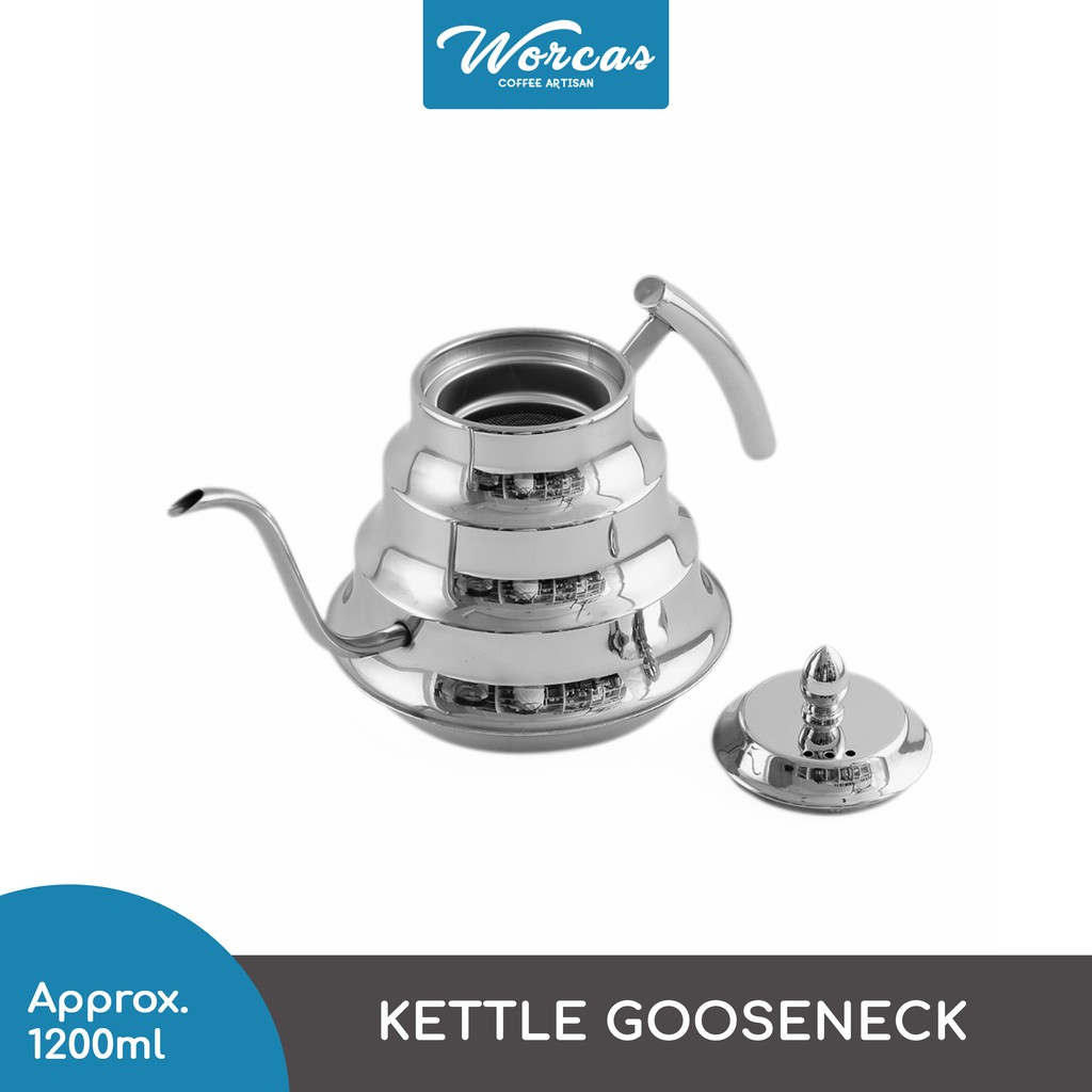 Jual Kettle Leher Angsa 1.2L Stainless Steel Berkualitas | Kettle ...