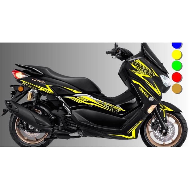 Jual lis bodi cutting stiker nmax new 2021 2022 2023 murah | Shopee ...