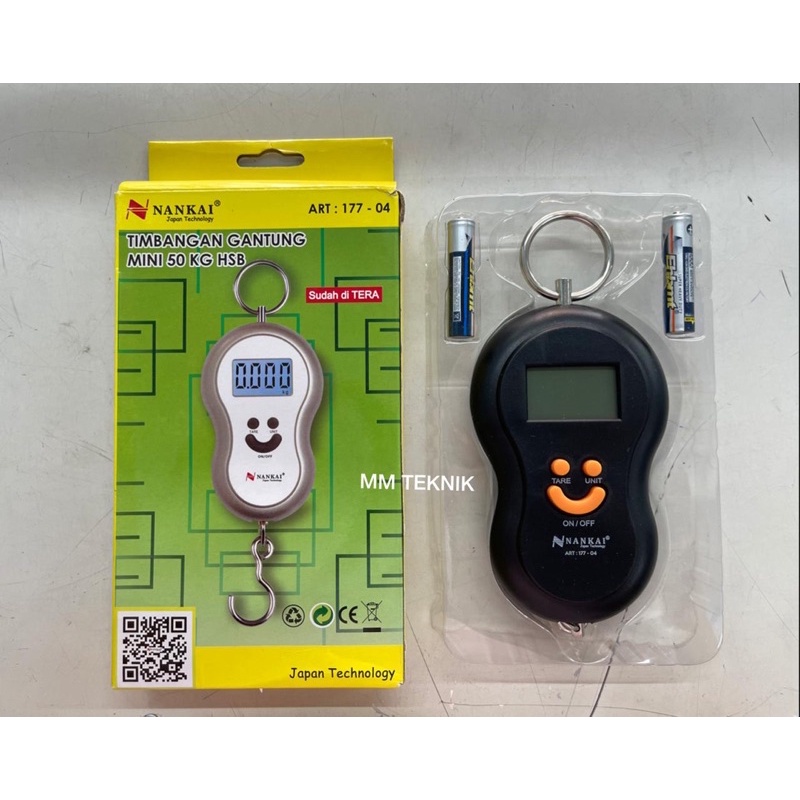 Jual TIMBANGAN GANTUNG MINI DIGITAL 50kg NANKAI TIMBANGAN MINI MURAH ...