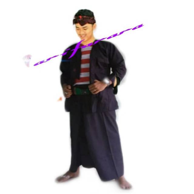 Jual Baju adat madura laki2 dewasa/ baju pak sakera dewasa komplit ...