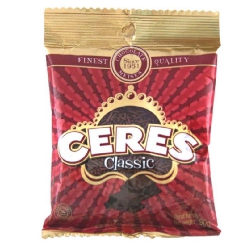 Jual MESIS CERES CLASSIC 80 GR MESES HAGELSLAG COKLAT BUTIR COKLAT ...