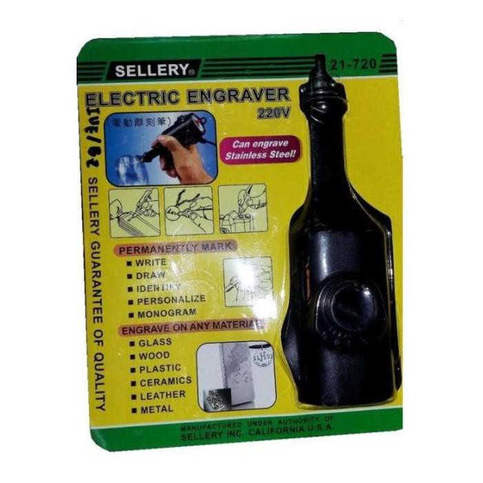 Jual Alat Grafir Ukir Besi Stainless Steel Electric Engraver 230 V ...