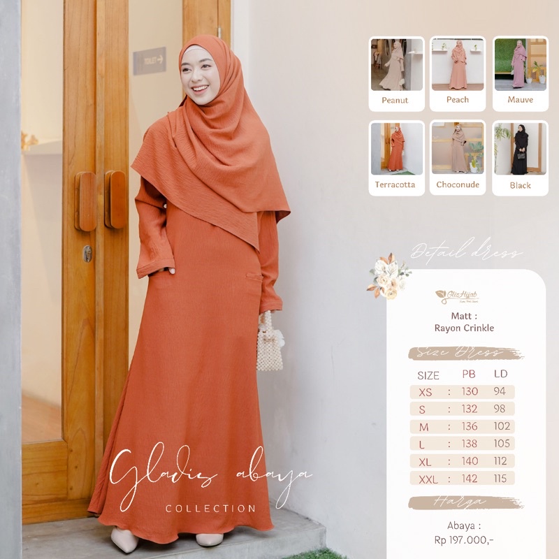 Jual GlizHijab - Glandys Abaya | Basic Abaya Busui | Abaya Polos ...