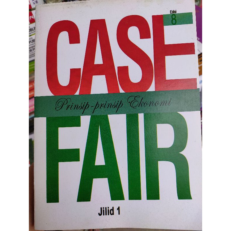 Jual Case Fair Prinsip Prinsip Ekonomi edisi 8 jilid 1 | Shopee Indonesia